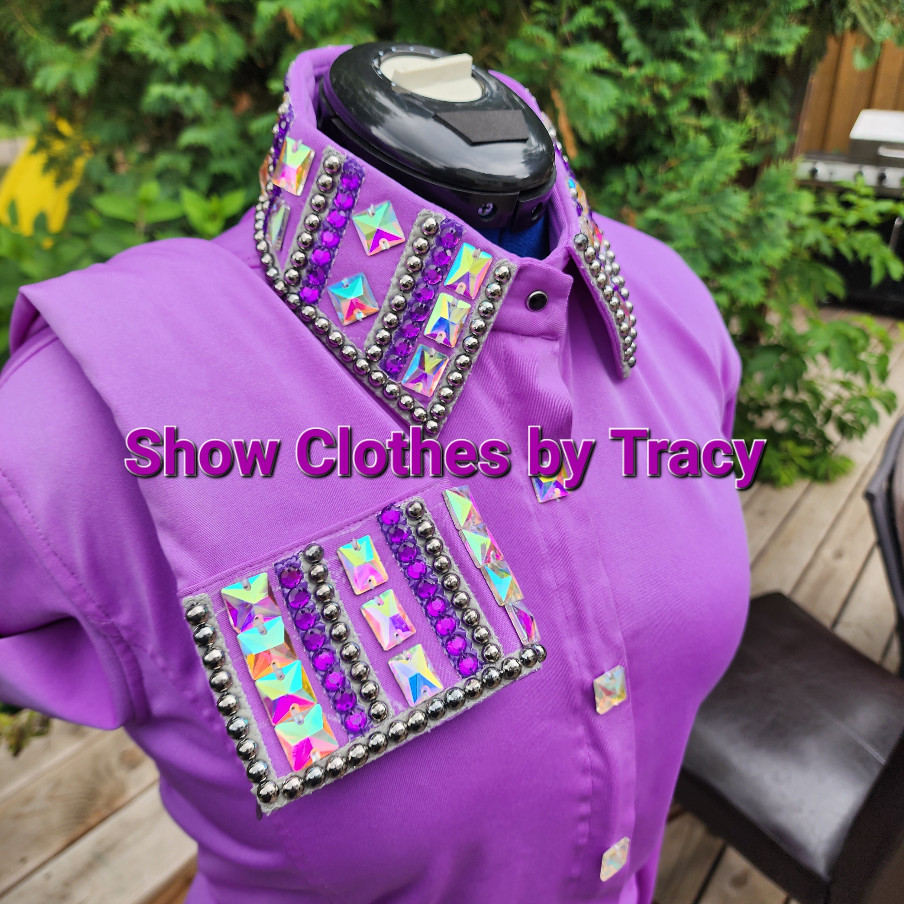 CUSTOM Lavender day shirt – Show Clothes by Tracy